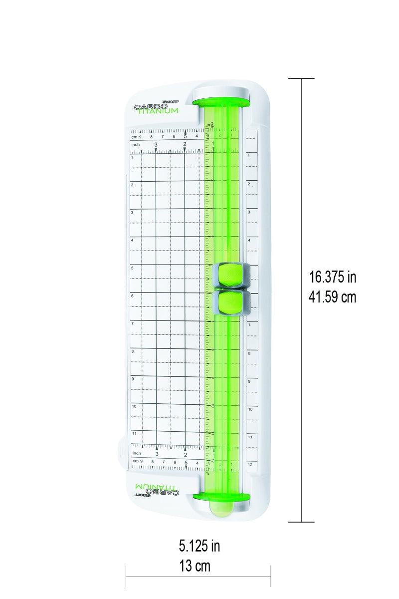 Westcott® CarboTitanium® Antimicrobial Personal Paper Trimmer – westcottca